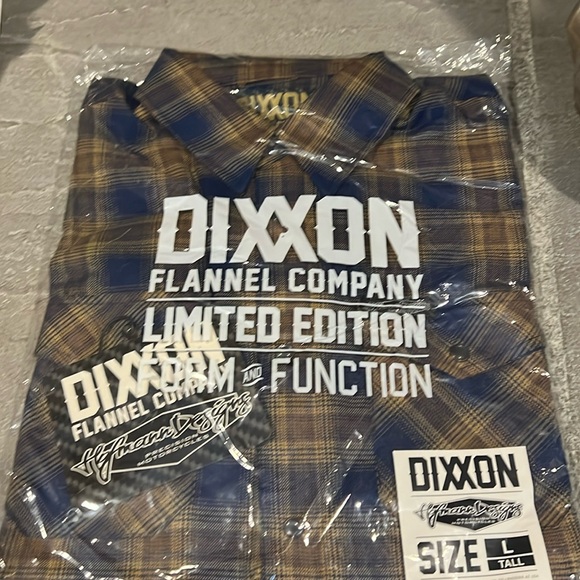 DIXXON | Shirts | Brand New Dixxon Hofmann Designs Flannel Large Tall ...